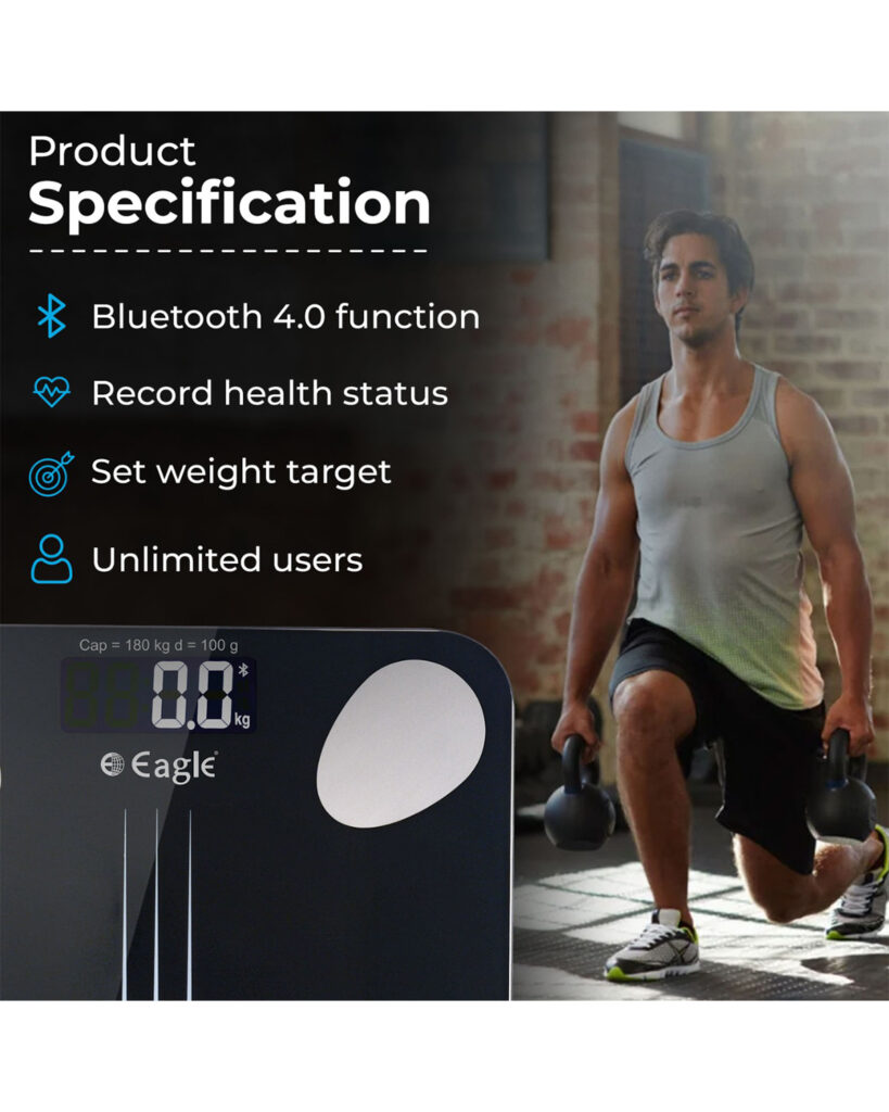 Smart Weighing Scales | 200 Kg Weighing Capacity | Eagle Scales