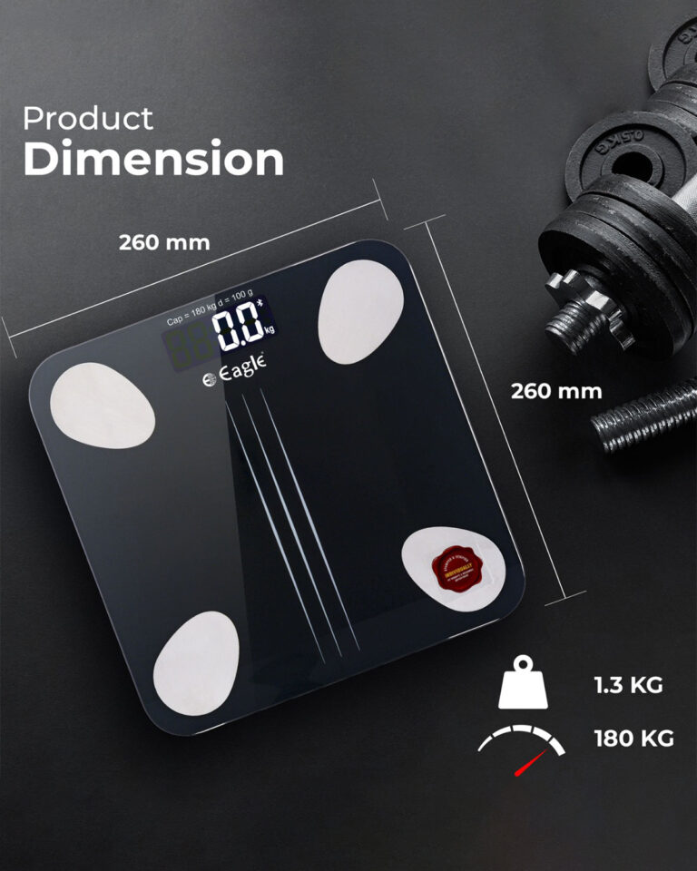 Smart Weighing Scales | 200 Kg Weighing Capacity | Eagle Scales