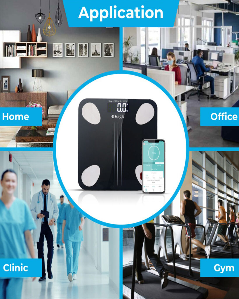 Smart Weighing Scales | 200 Kg Weighing Capacity | Eagle Scales