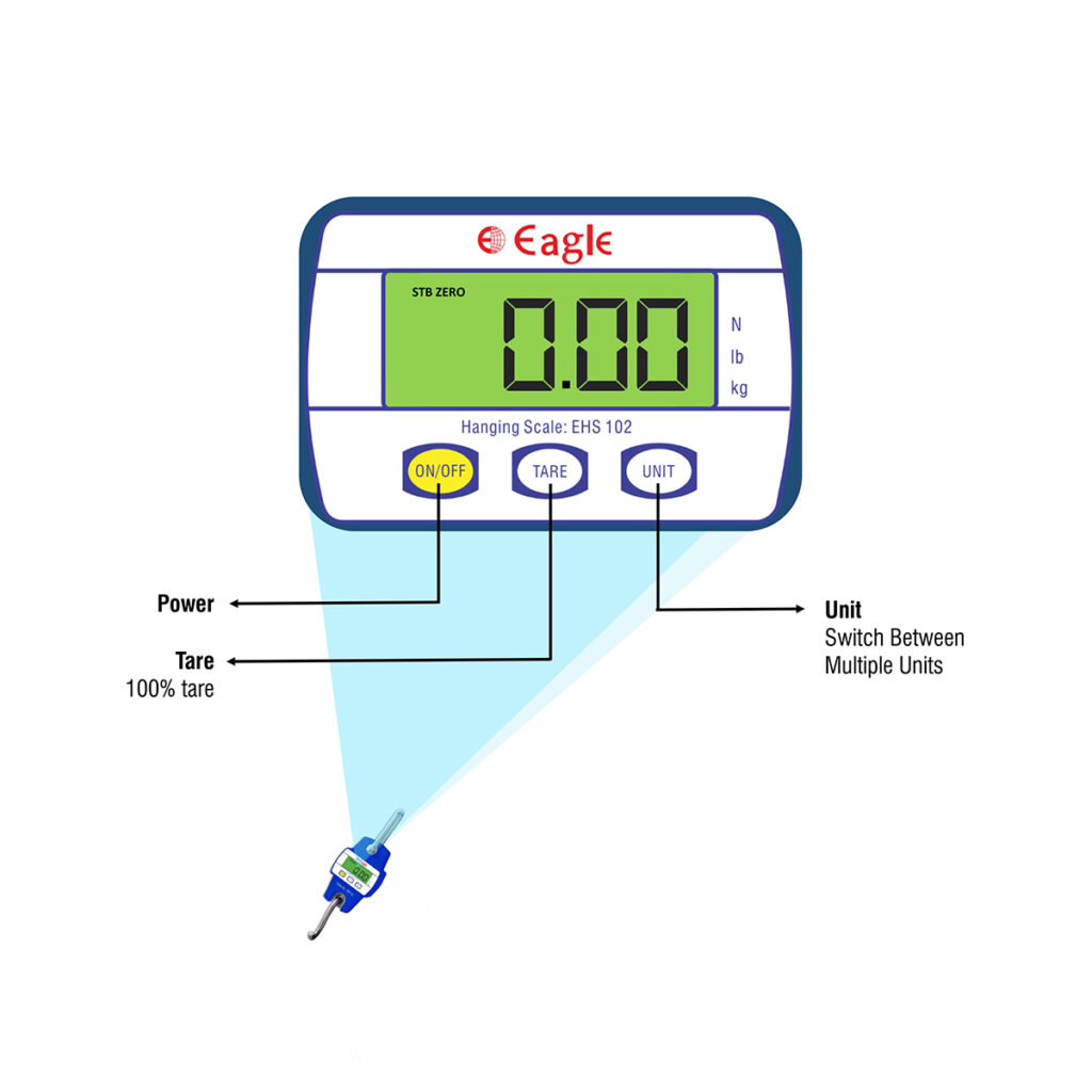 Hanging Scale 300Kg Capacity | Eagle Scales
