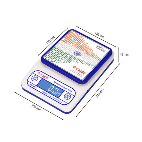 Mini Scale 445gm | 7kg Capacity with Large Pan Size | Eagle Scales
